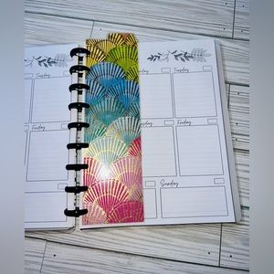 Hand Crafted | Office | Happy Planner Classic Size Weekly Layout Shells ...